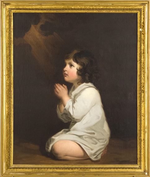 Sir Joshua Reynolds | THE INFANT SAMUEL. (Mid 19) | MutualArt