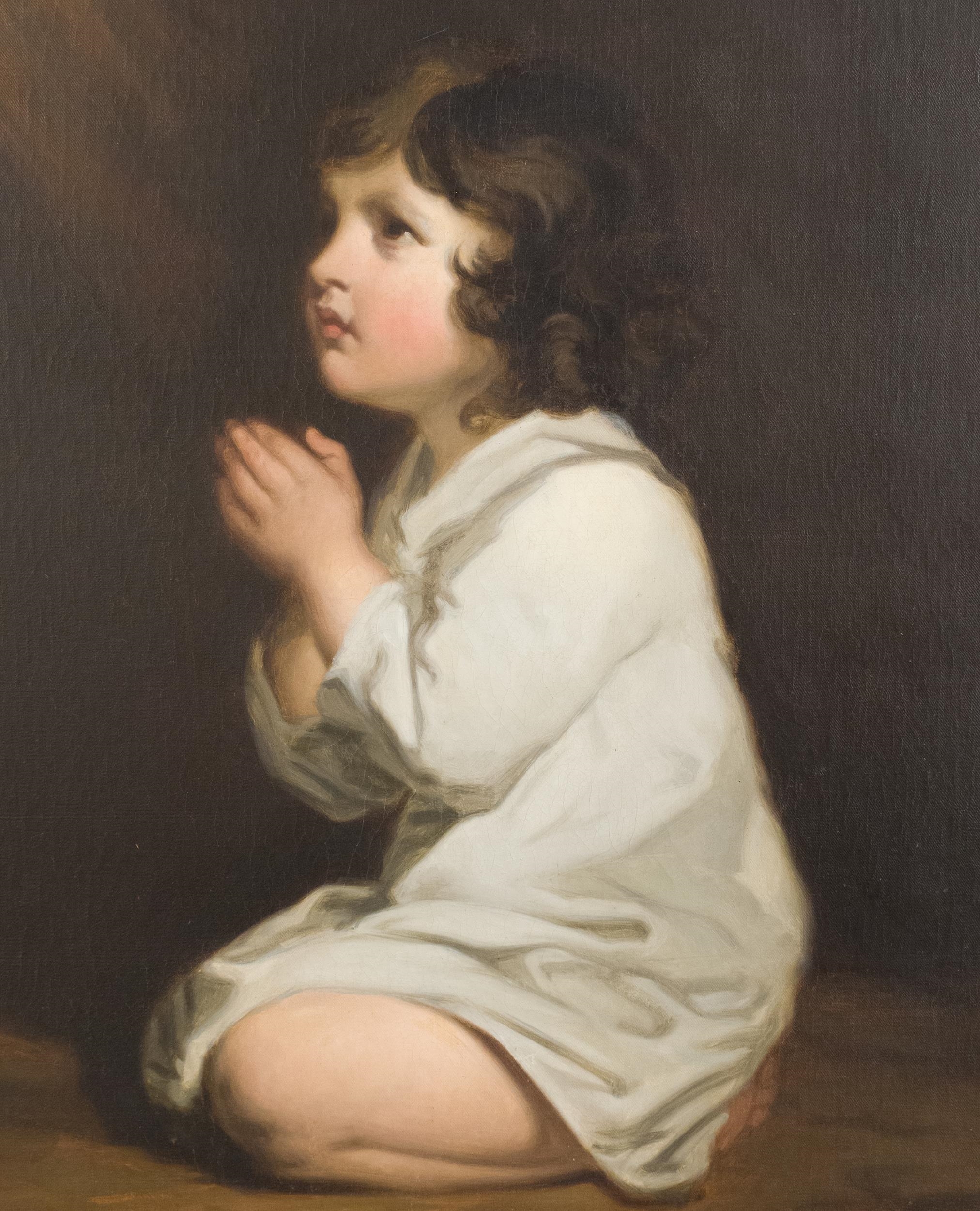 Sir Joshua Reynolds | THE INFANT SAMUEL. (Mid 19) | MutualArt