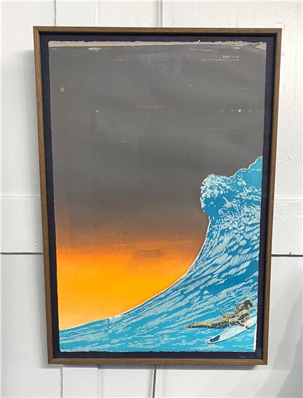 Anna Marrow | female surfer riding a wave | MutualArt