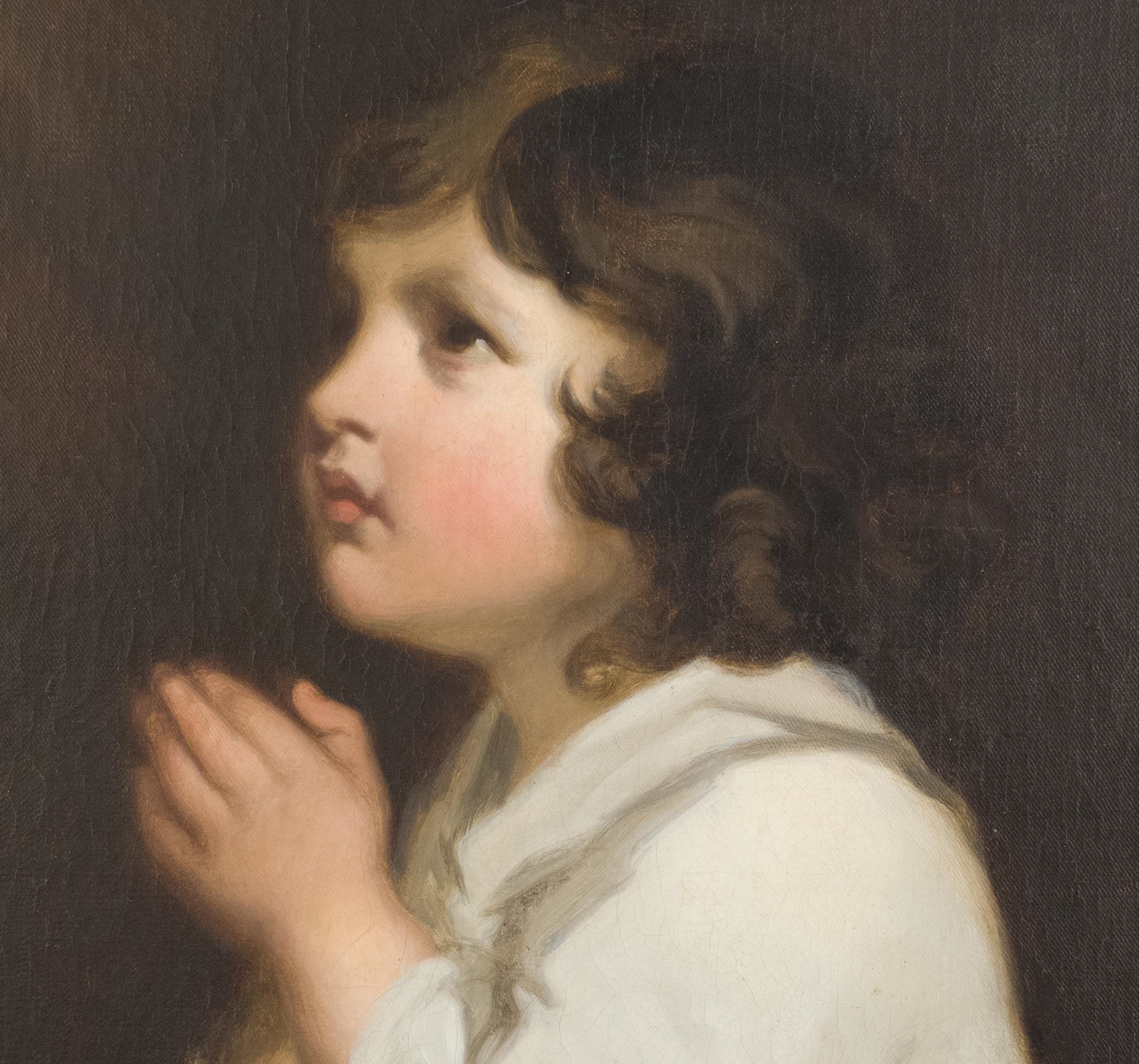 Sir Joshua Reynolds | THE INFANT SAMUEL. (Mid 19) | MutualArt