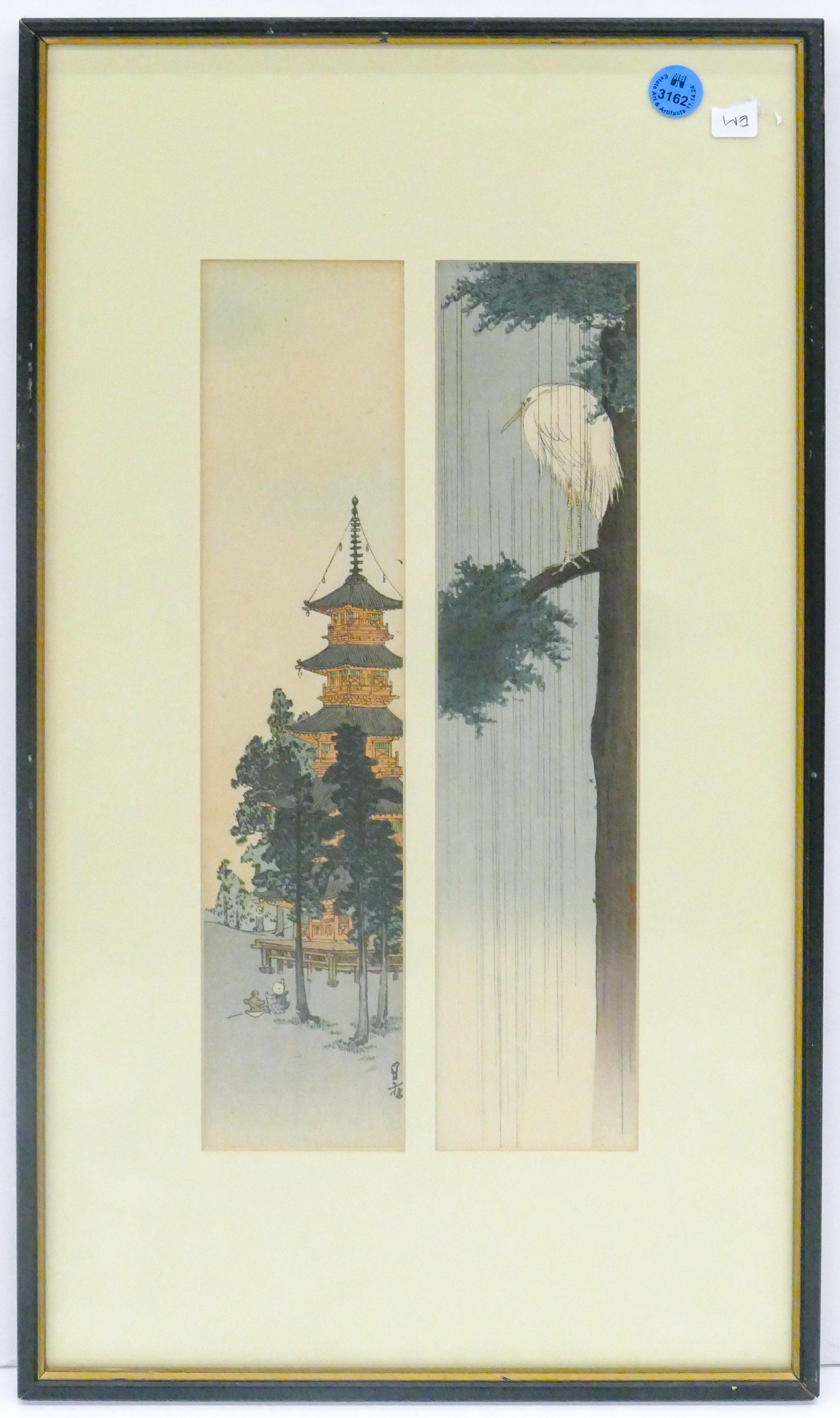 Shoda Koho | Koho Shoda Japanese Woodblock Prints Diptych 19.5''x11 ...