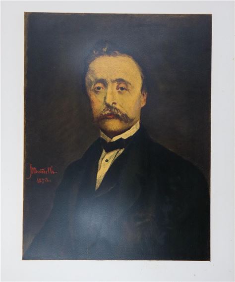 Adolphe Joseph Thomas Monticelli | Portrait du Maitre (1878) | MutualArt
