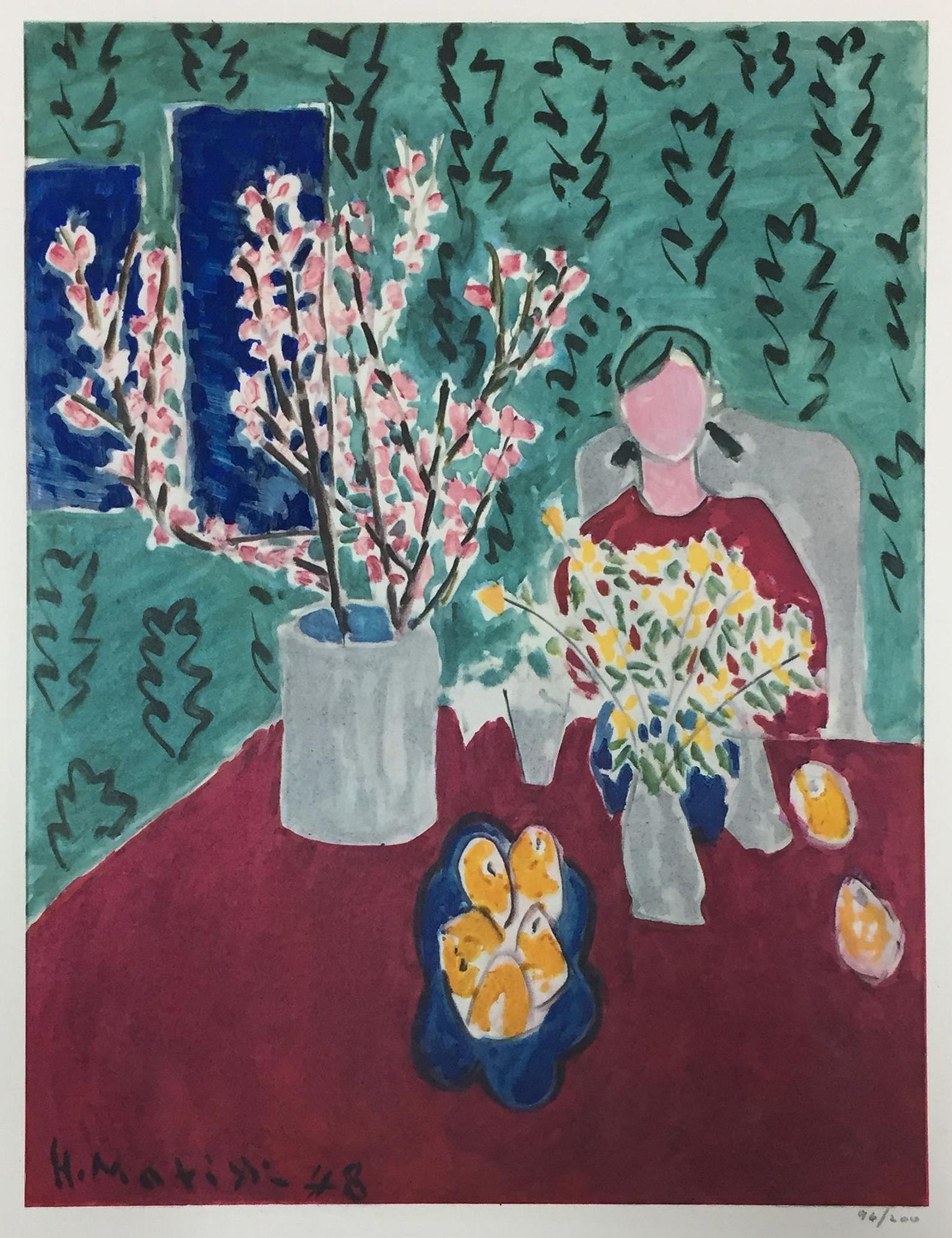 Henri Matisse | The Plum Blossoms (1958) | MutualArt