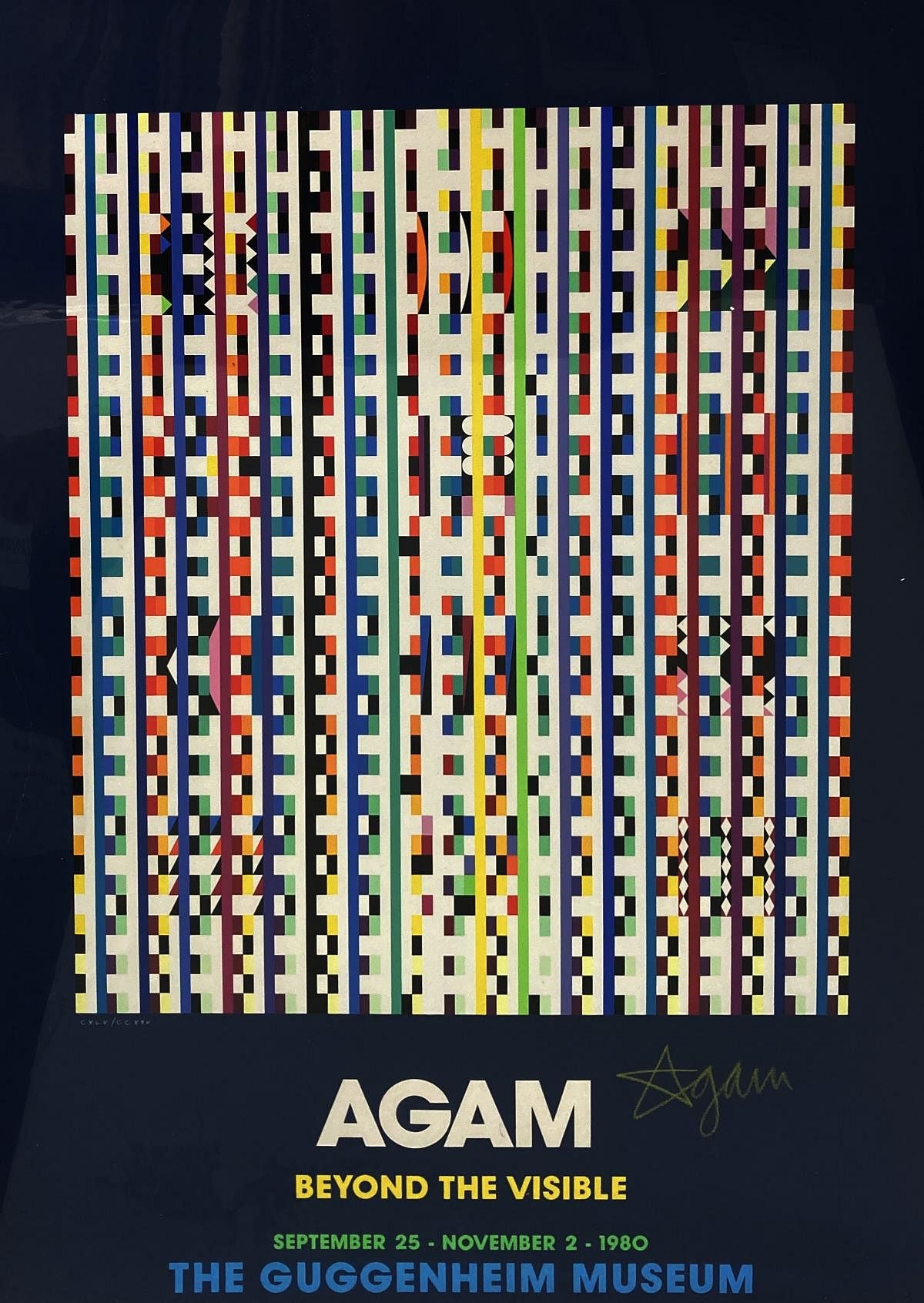 Yaacov Agam | Poster for Beyond The Visible | MutualArt