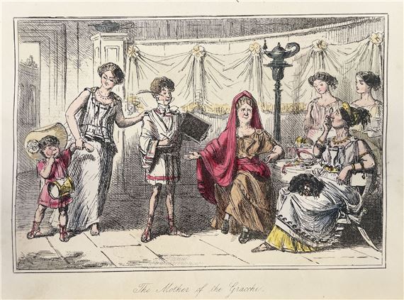 John Leech | The Mother of the Gracchi (1852) | MutualArt