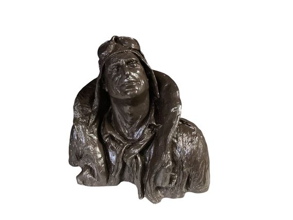 Michael Garman | Michael Garman bronzed resin sculpture of Douglas ...