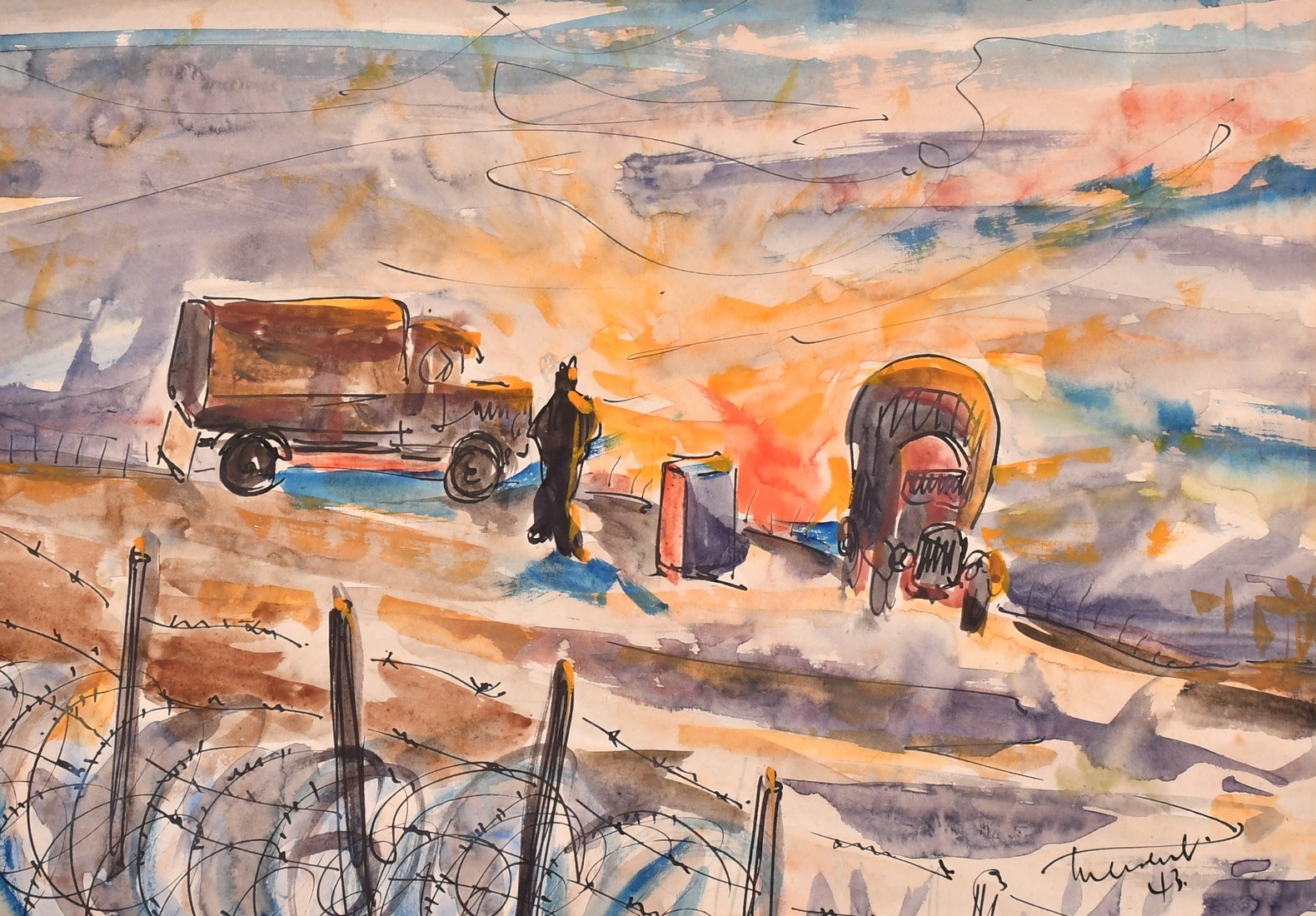 Thomas Hennell | Incident (43) | MutualArt