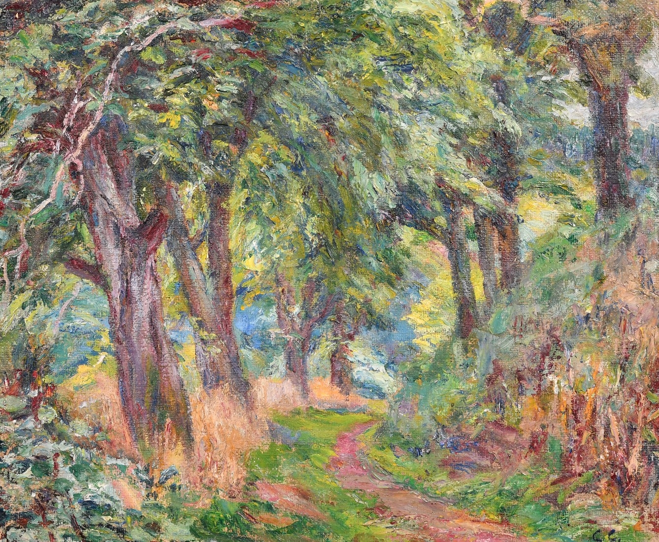 Charles Genge | Woodland Path | MutualArt