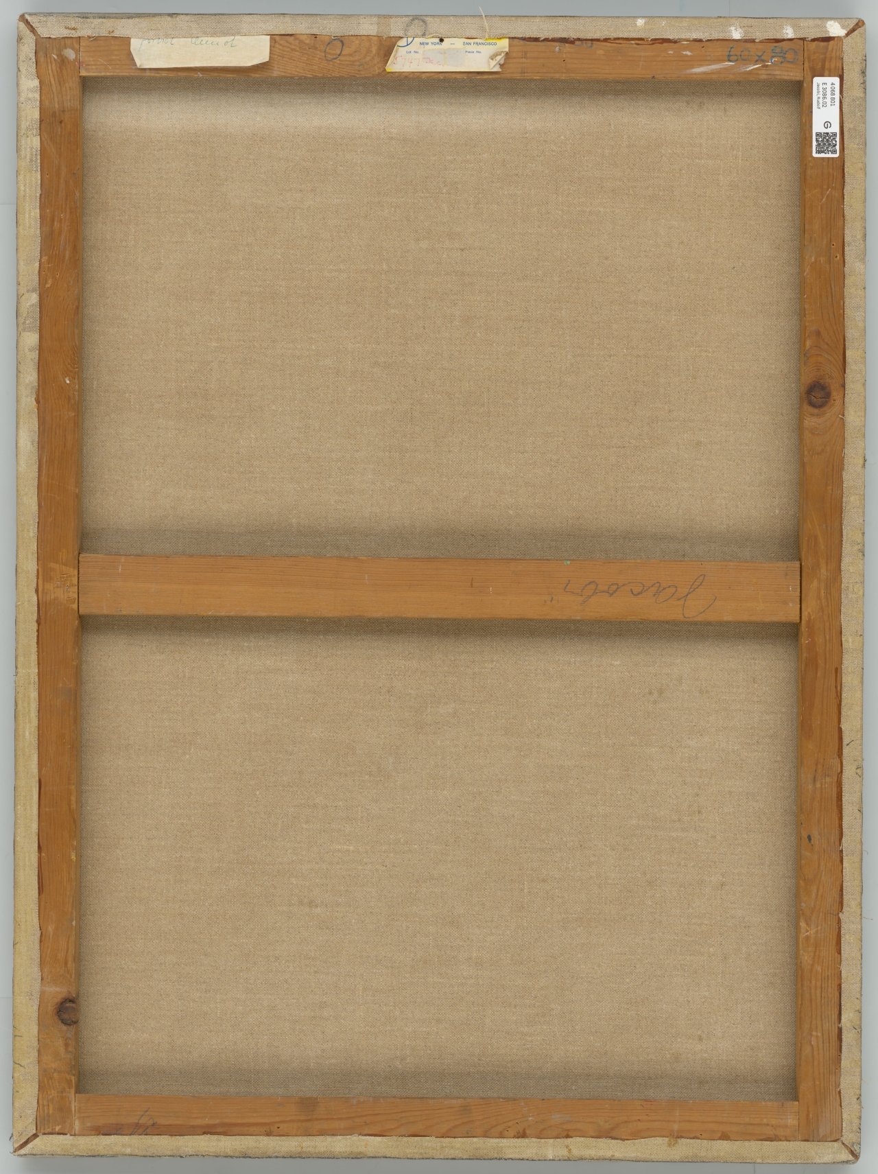 Rudolf Jacobi | Portrait of Painter Annot with Pallet (1931) | MutualArt