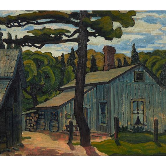 Carl Schaefer | ONTARIO HOUSE NEAR THE FORKS OF THE CREDIT RIVER (24 ...