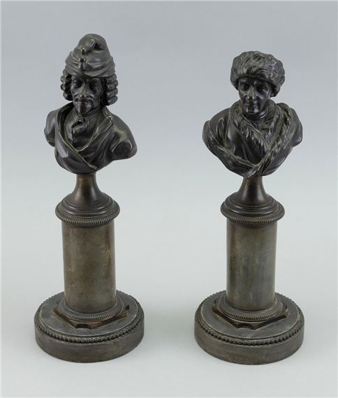 Grand Tour | FRENCH GRAND TOUR ERA BUSTS OF VOLTAIRE AND ROUSSEAU ...