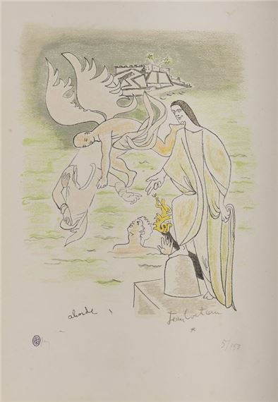 Jean Cocteau | LITOGRAFIA DI JEAN COCTEAU | MutualArt