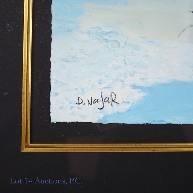 David Najar | David Najar All Sides of the Story Painting | MutualArt