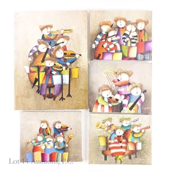 Joyce Roybal | J. Roybal Paintings on Canvas (5 | MutualArt