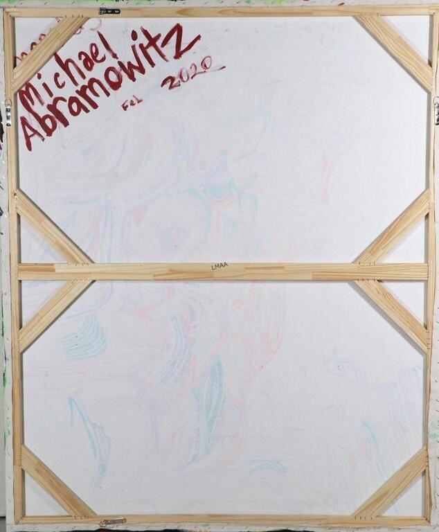 Michael Abramowitz | MICHAEL ABRAMOWITZ ABSTRACT ACRYLIC ON CANVAS ...