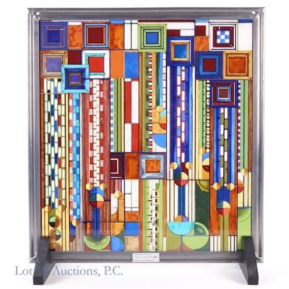 Frank Lloyd Wright | Frank Lloyd Wright Collection Stained Glass ...