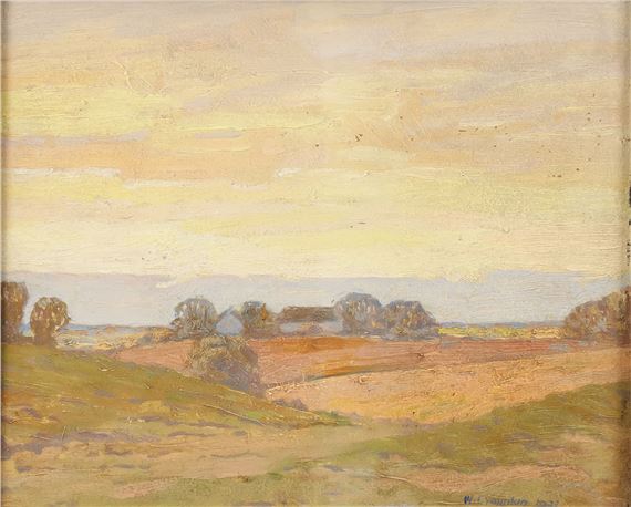 William Lefevre Younkin | Rural Sunrise Landscape (1923) | MutualArt