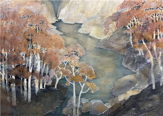 Elizabeth Welsh | Fall in the Canyon | MutualArt