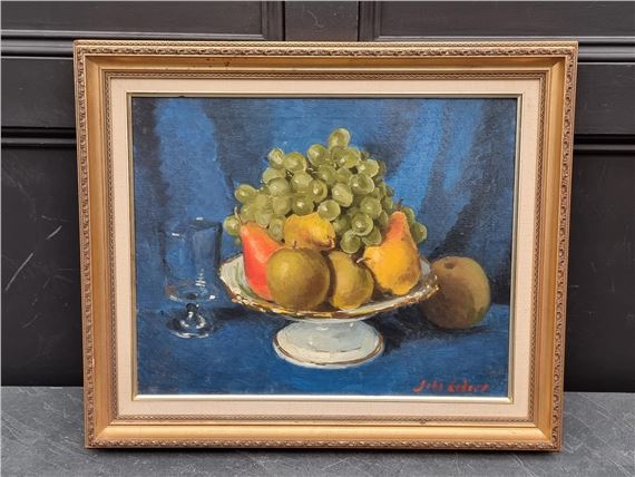 John Whitlock Codner | still life with grapes (1977) | MutualArt