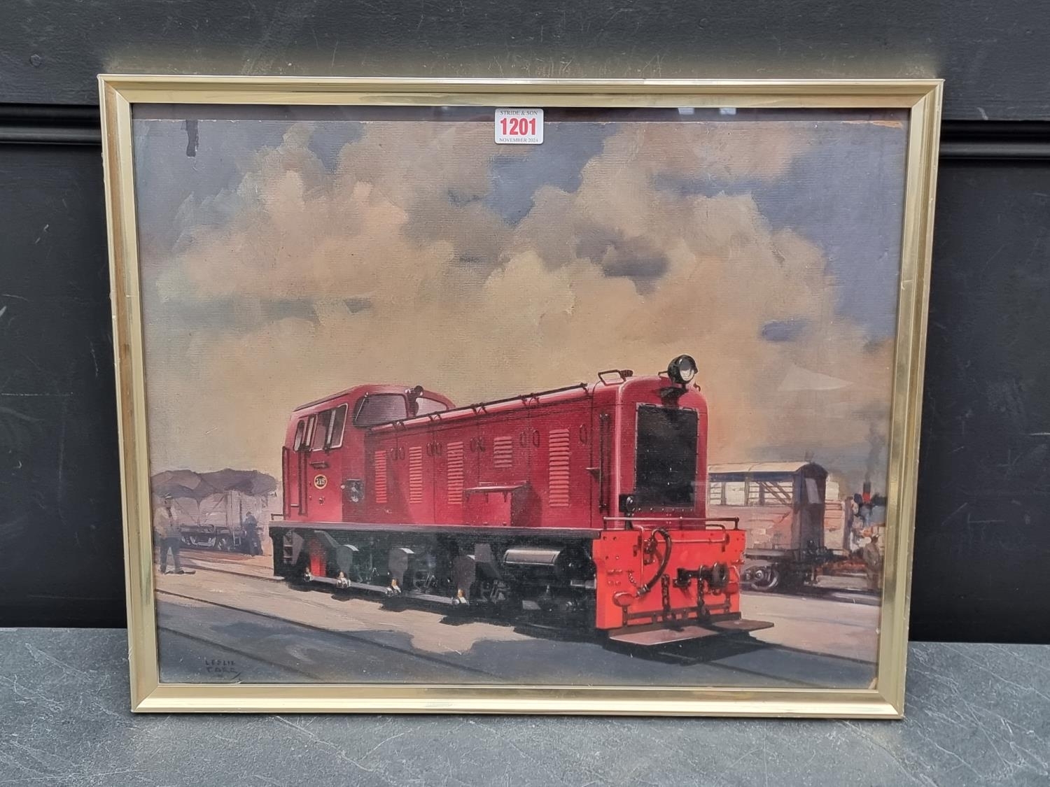 Leslie Carr | a New Zealand DSA locomotive | MutualArt