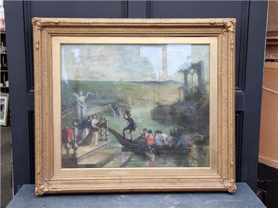 Jean-Baptiste Huet | an allegorical scene (1805) | MutualArt