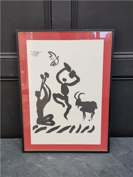 Pablo Picasso | 'Faun and Goat' | MutualArt