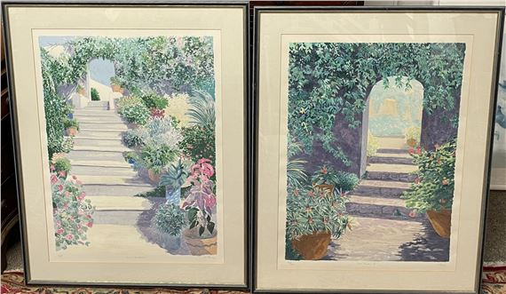 Christopher Penny | Two large Christopher Penny framed limited edition ...
