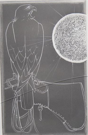 Pierre-Yves Trémois | Red kite on a saddle | MutualArt