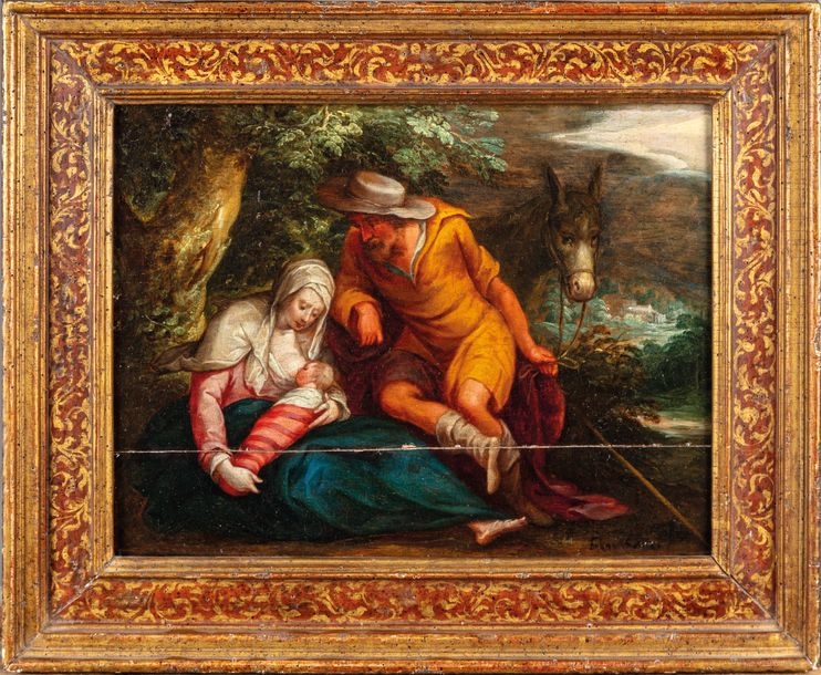 Flemish School 17th Century | 17th century FLEMISH SCHOOL, entourage of Karel Van MANDER - Lot ...