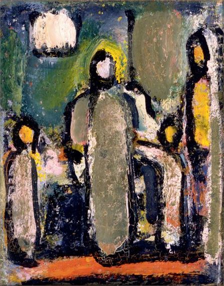 Georges Rouault | Christ and children | MutualArt