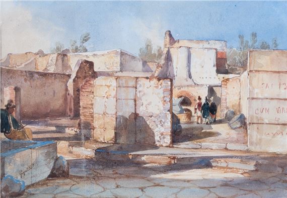 Giacinto Gigante | Pompeian House | MutualArt