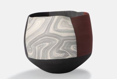 Thomas Hoadley | Nerikomi Vessel | MutualArt