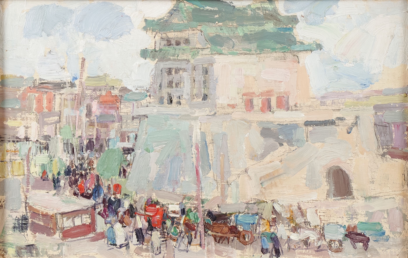 Leon Gaspard | Bastion Peking (Pekin) Next to Hetman (Hetoman) Gate ...