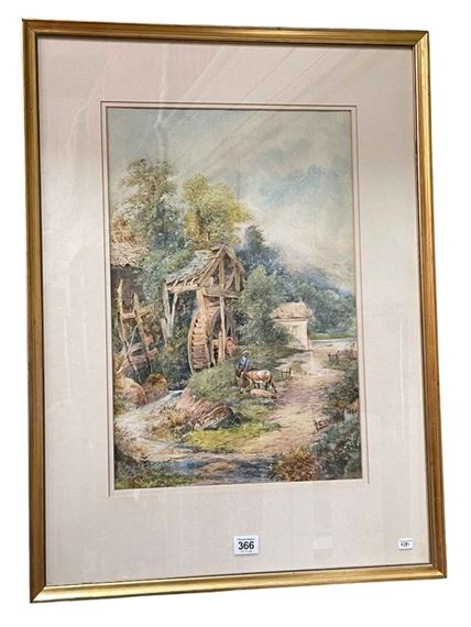 J. Macpherson | Huber Water Mill (1883) | MutualArt