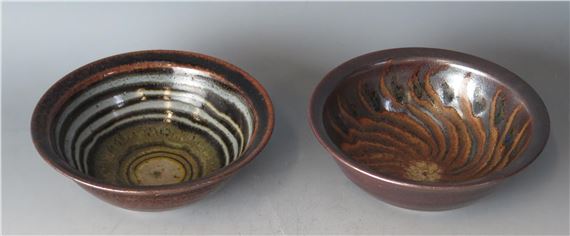 Glynn Hugo | Two Glynn Hugo Studio Pottery Bowls | MutualArt