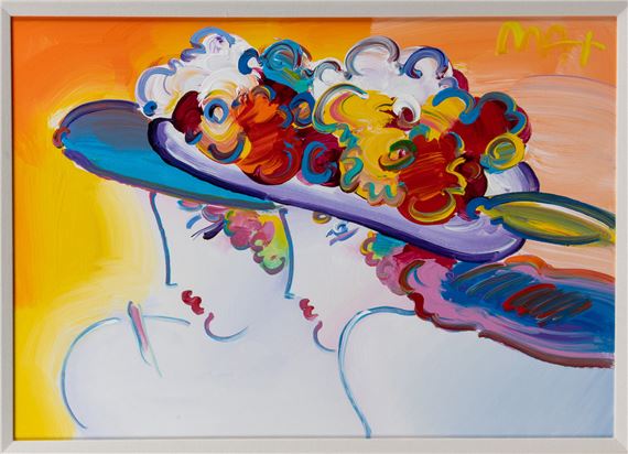 Peter Max | Friends / Century Ladies Version IX #243 (2017) | MutualArt