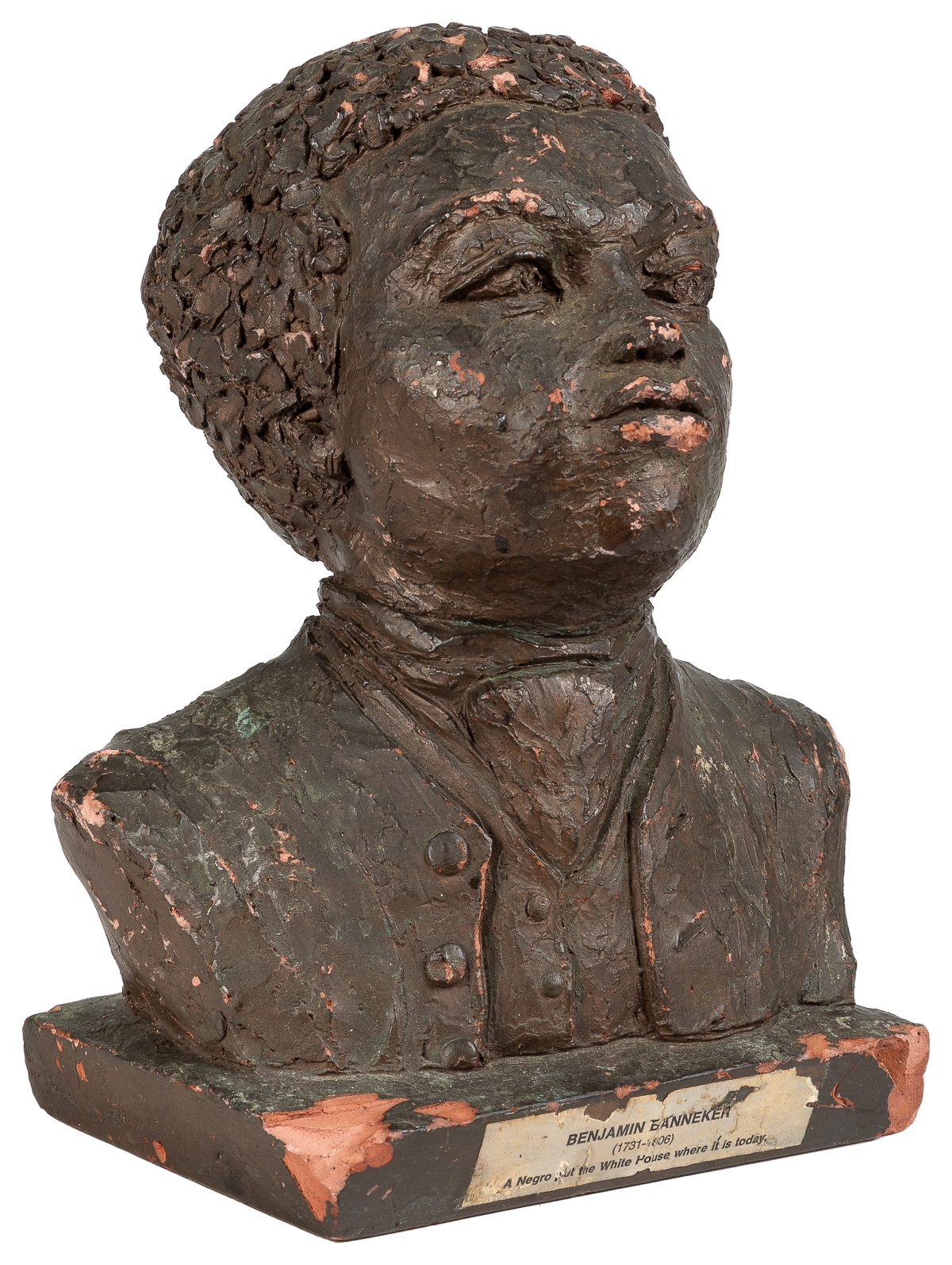 Inge Hardison | Bust of Benjamin Banneker (1731–1806) (1968) | MutualArt