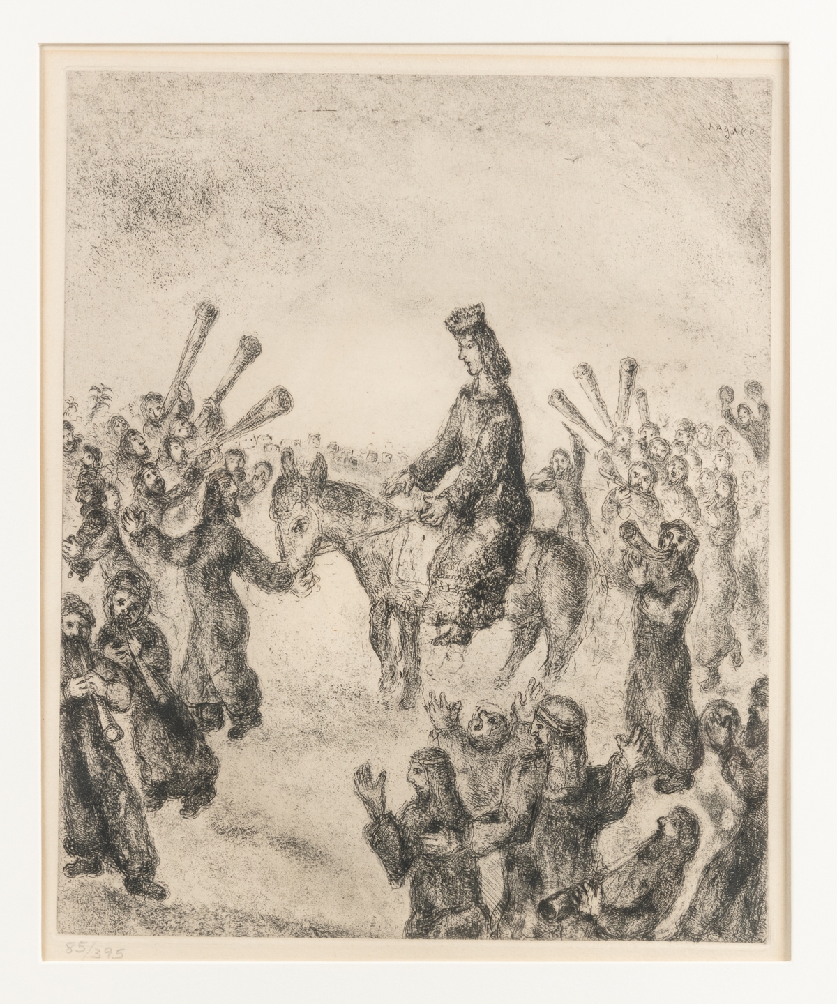 Marc Chagall | Solomon is Proclaimed a King of Israel (1956) | MutualArt