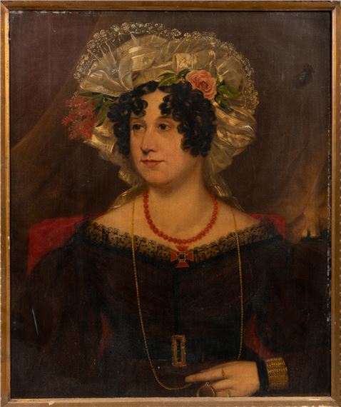American School, 18th Century | Portrait of Ann Hitchens, Wife of John ...