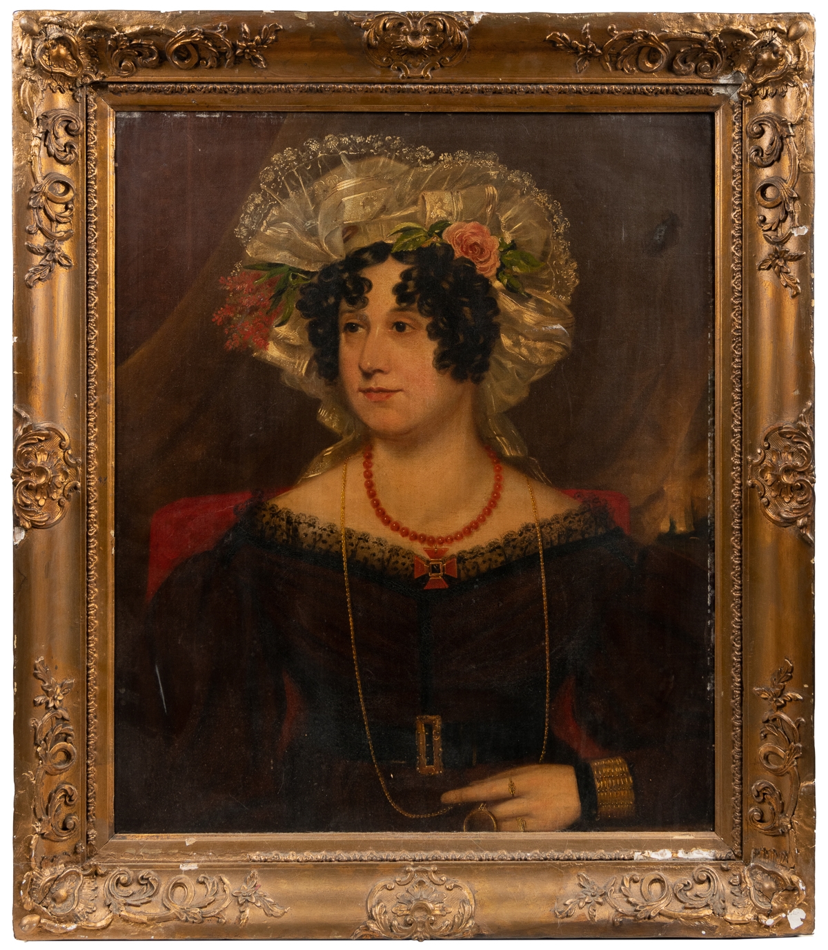 American School, 18th Century | Portrait of Ann Hitchens, Wife of John ...