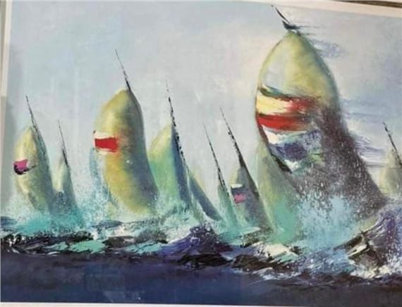 Victor Spahn | July Sails (2015) | MutualArt