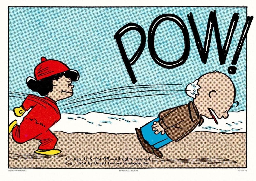 Charles Schulz | Peanuts Snowball Pow (2021) | MutualArt