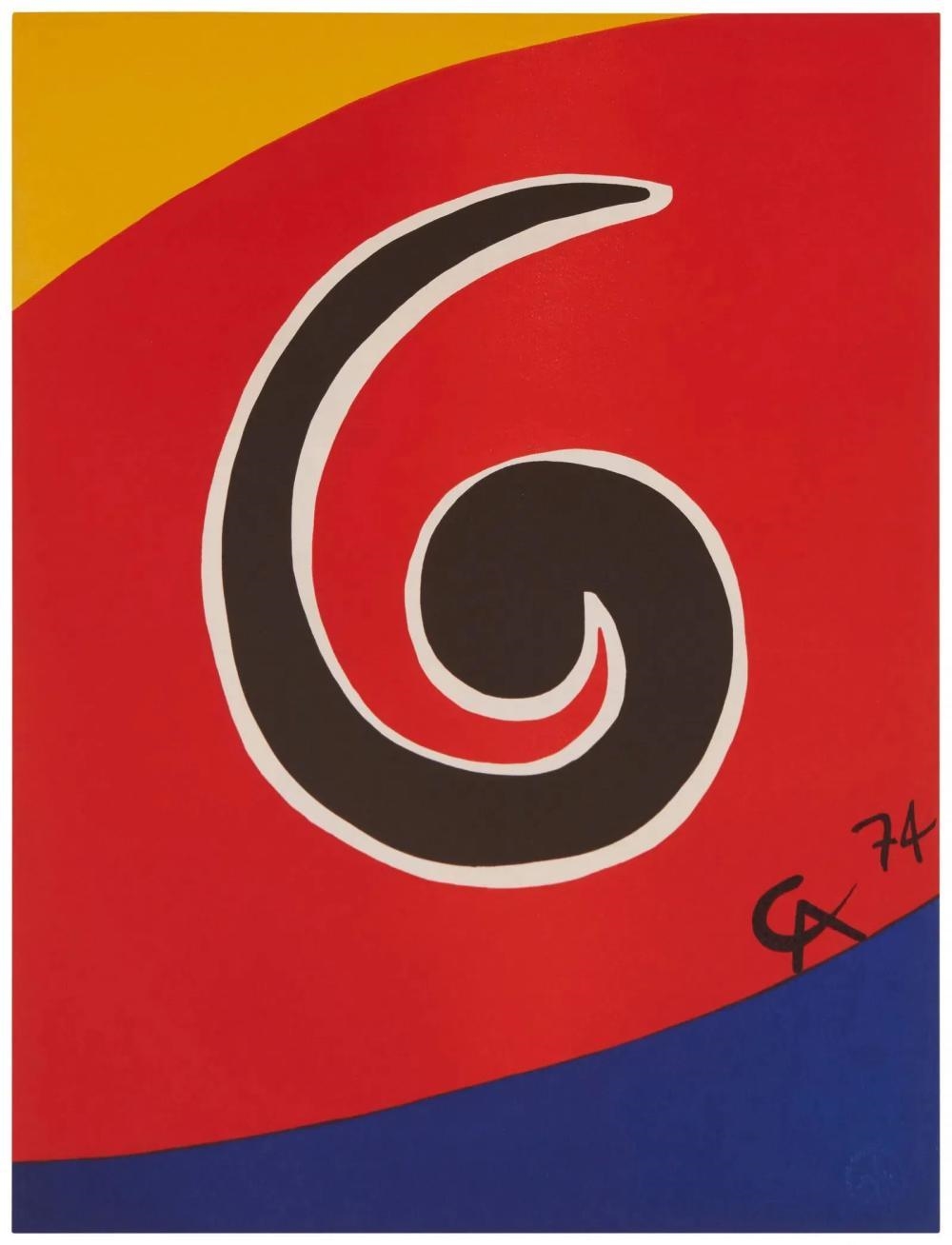 Alexander Calder | Skywirl (from the Braniff International Airways ...