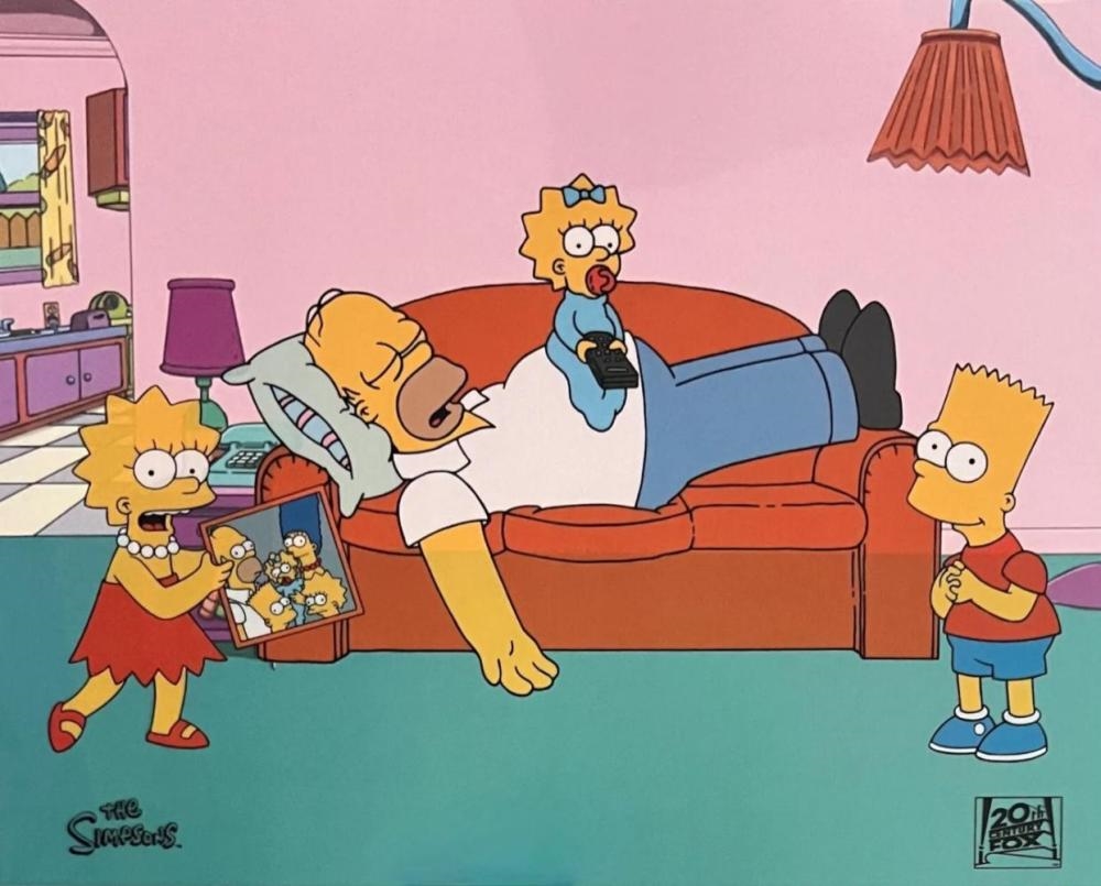 Matt Groening | THE SIMPSON'S - THE KING OF NAPS, LIMITED EDITION ...