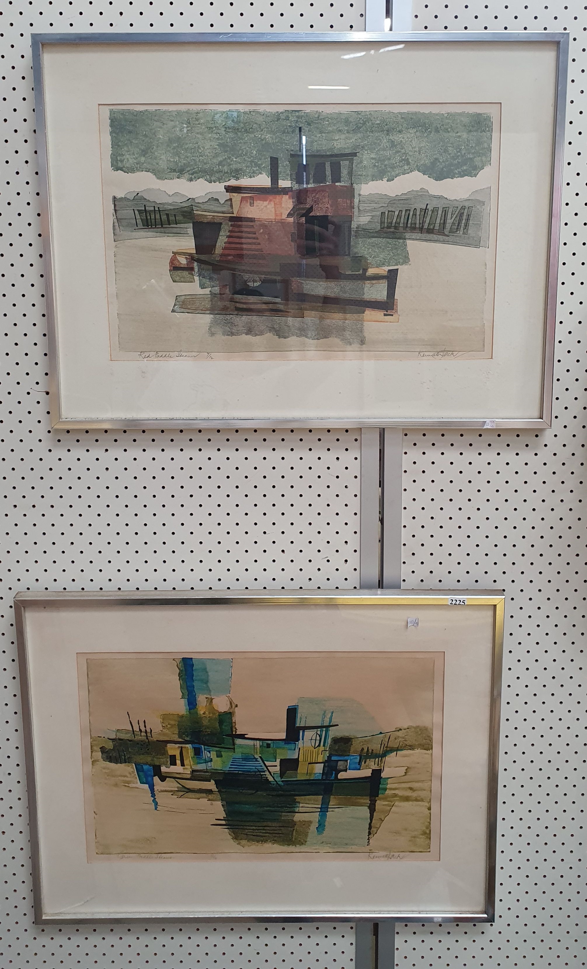 Kenneth Jack | Red Paddle Steamer | MutualArt