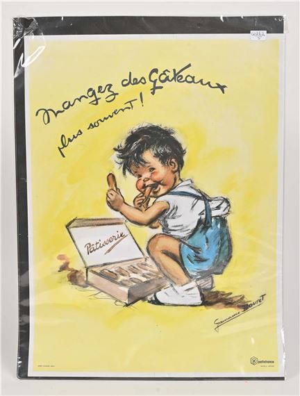 Germaine Bouret | Mangez des Gâteaux plus souvent Affichette de ...