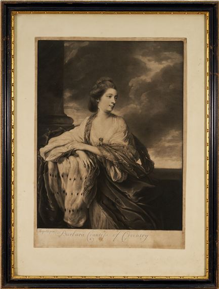 James Watson | Barbara, Countess of Coventry (Circa 1770) | MutualArt