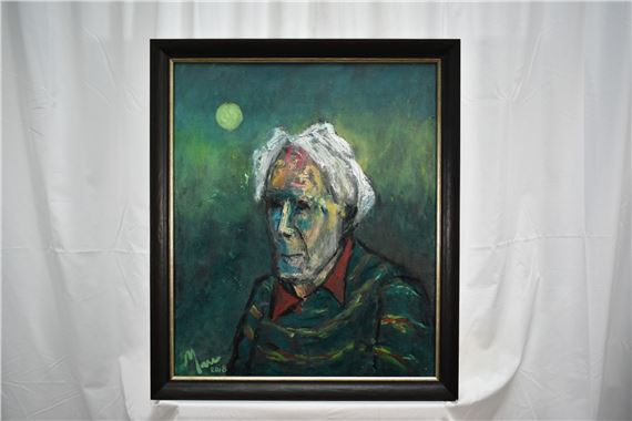 Leslie Marr | portrait of the artist as an old man, 2018 (2018) | MutualArt