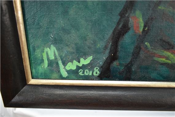 Leslie Marr | portrait of the artist as an old man, 2018 (2018) | MutualArt