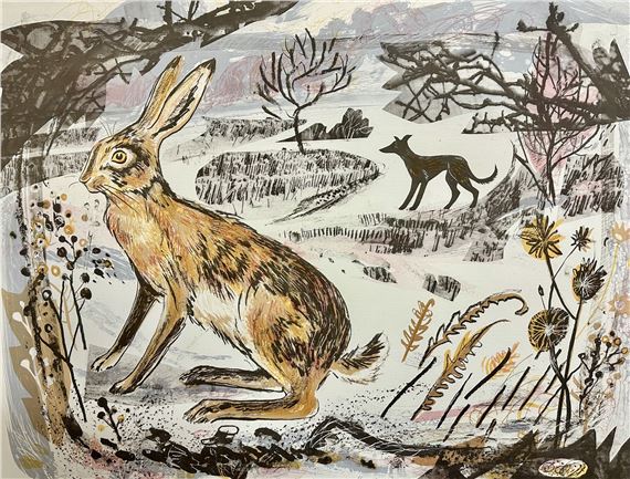 Mark Hearld | The First Snow of Winter (5) | MutualArt